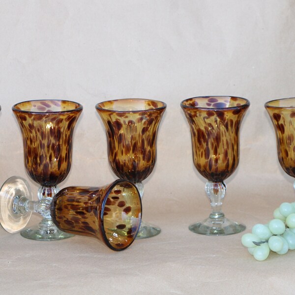 Tortoise Shell Glass - Etsy