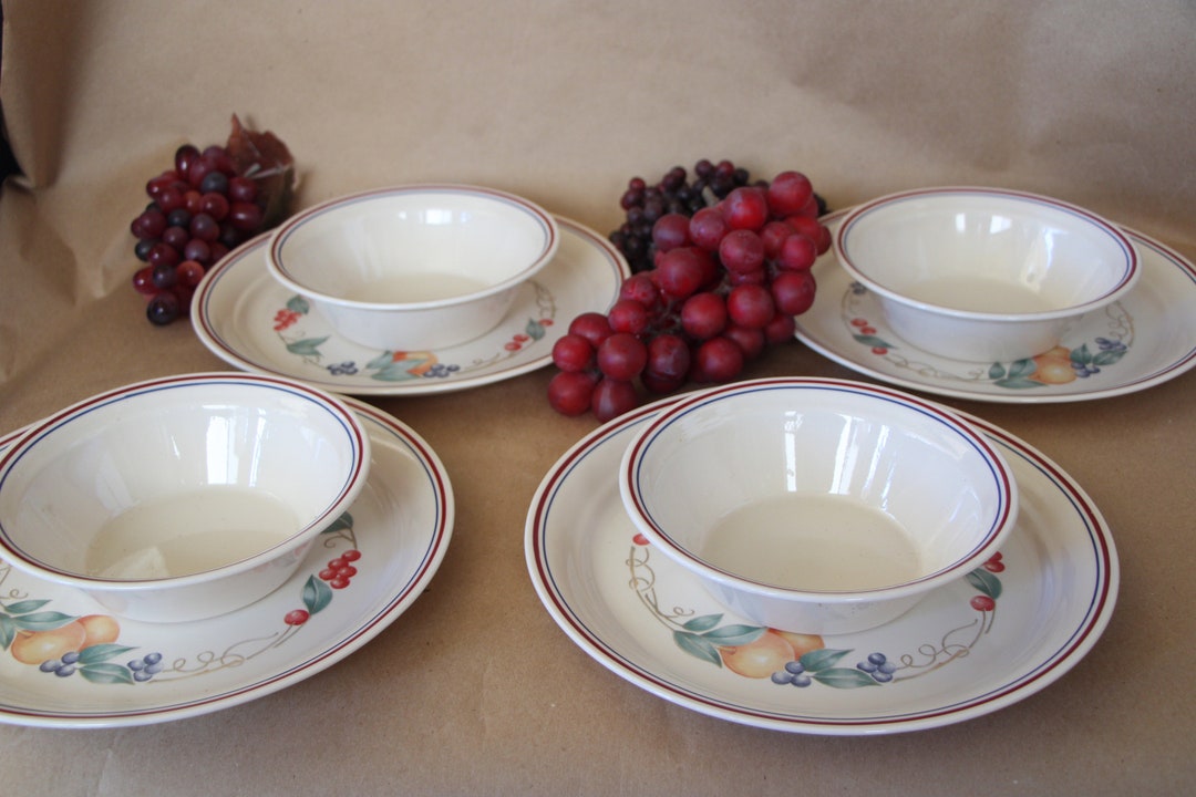 1990 to 2012 Vintage Corelle by Corning ABUNDANCE Eight Pieces - 4 ...