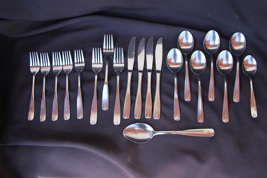 1994 to 2018 Vintage Oneida Northland VILLAGE COMMON Stainless Steel ...