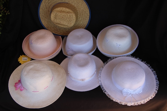 Early 2000's Vintage - Toddler Girls - Hats / Bonnets… - Gem