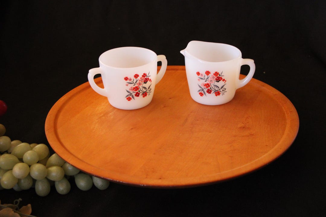 Vintage 1930s GH Specialty Maple Wood Lazy Susan - 14" Diameter - Etsy