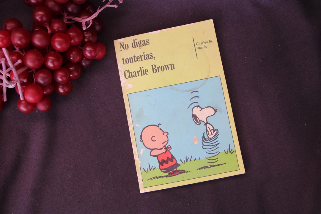 1970's Vintage - No Digas Tonterías, Charlie Brown - Paperback ...