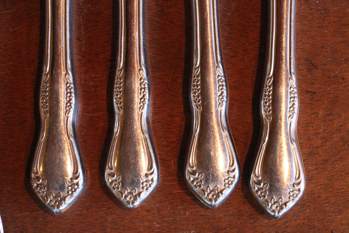 1970's Vintage Oneida / Wm Rogers Stainless Flatware | Etsy