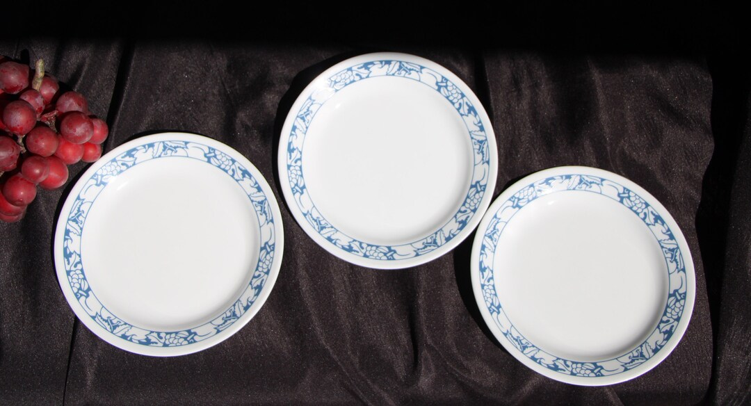 Discontinued - Corelle - HARVEST TIME - Set of Three ( 3 ) Salad Plates ...