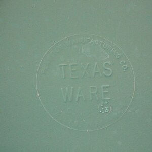 1970's - 1980's Vintage - Texas Ware - Emerald Green - Set of 12 Pieces ...