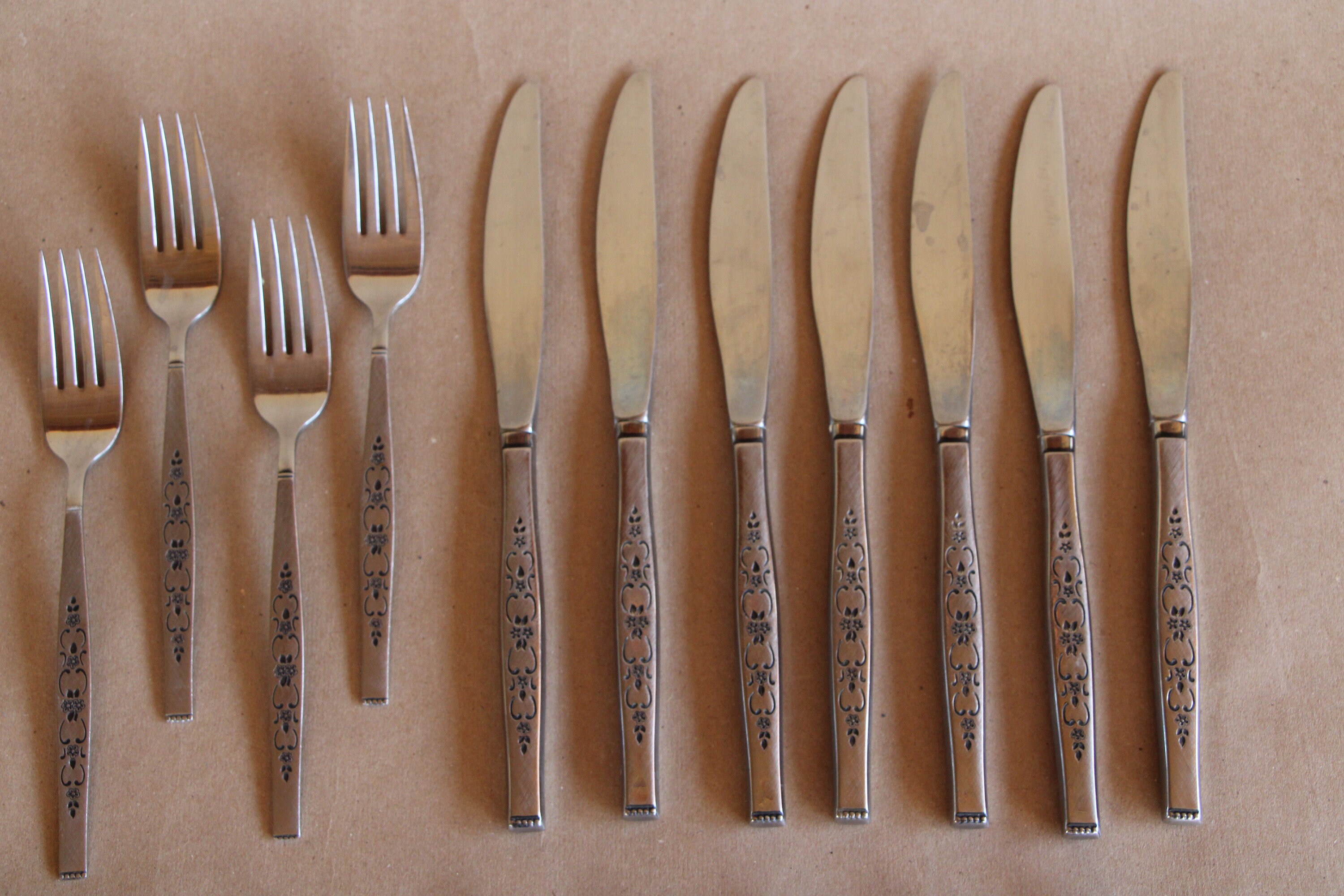 1990 Vintage Oneida / Wm Rogers SPANADA Stainless Steel | Etsy