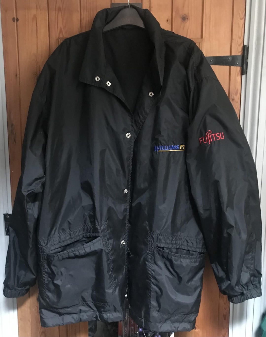 Williams F1 Fujitsu Formula 1 Team Windbreaker Jacket XL Silverstone ...