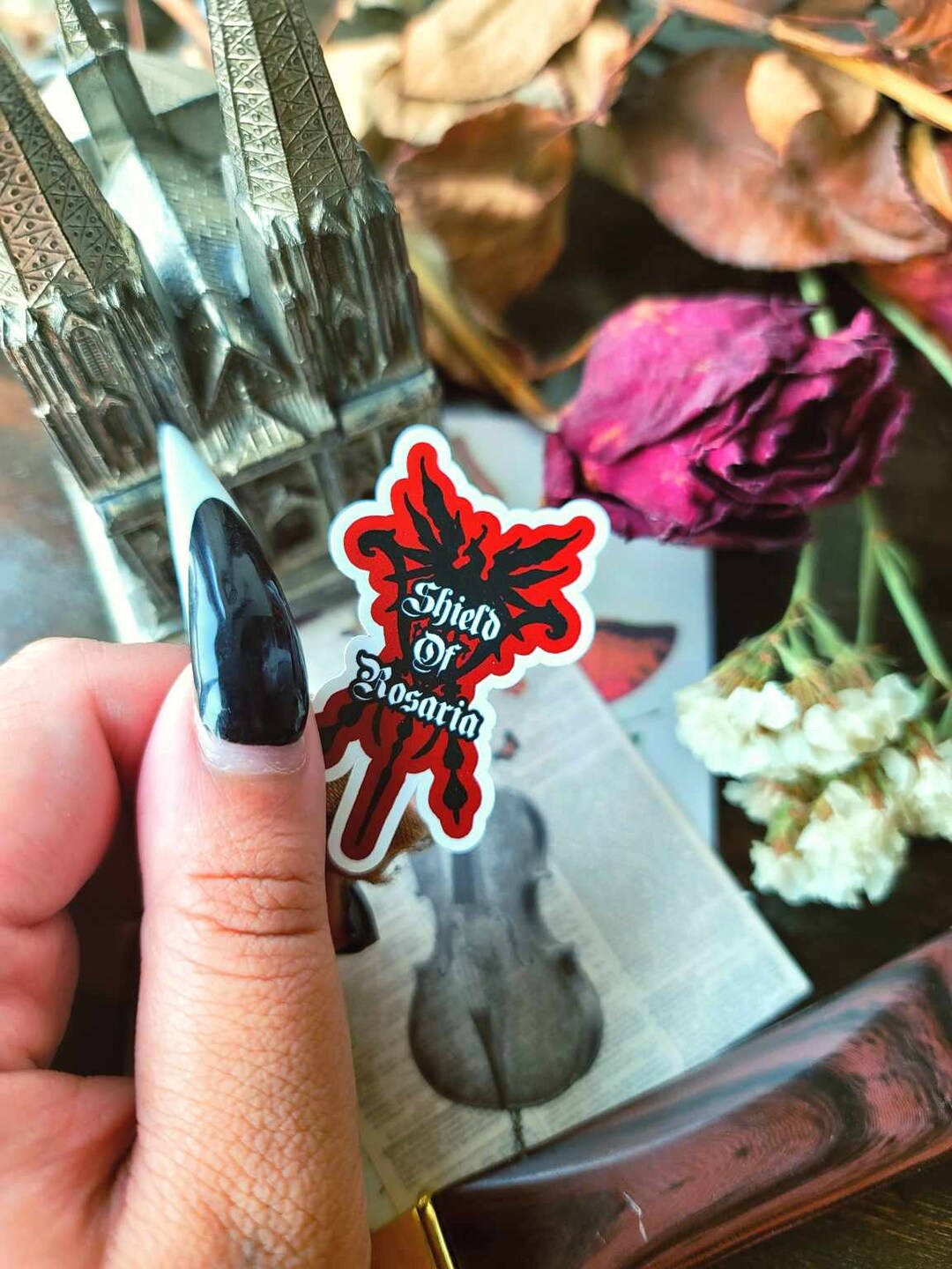 Shield of Rosaria FFXVI Mini Sticker - Etsy