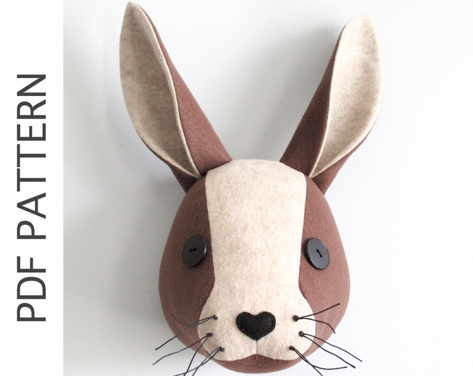 RABBIT PDF Pattern With Instructions - Etsy