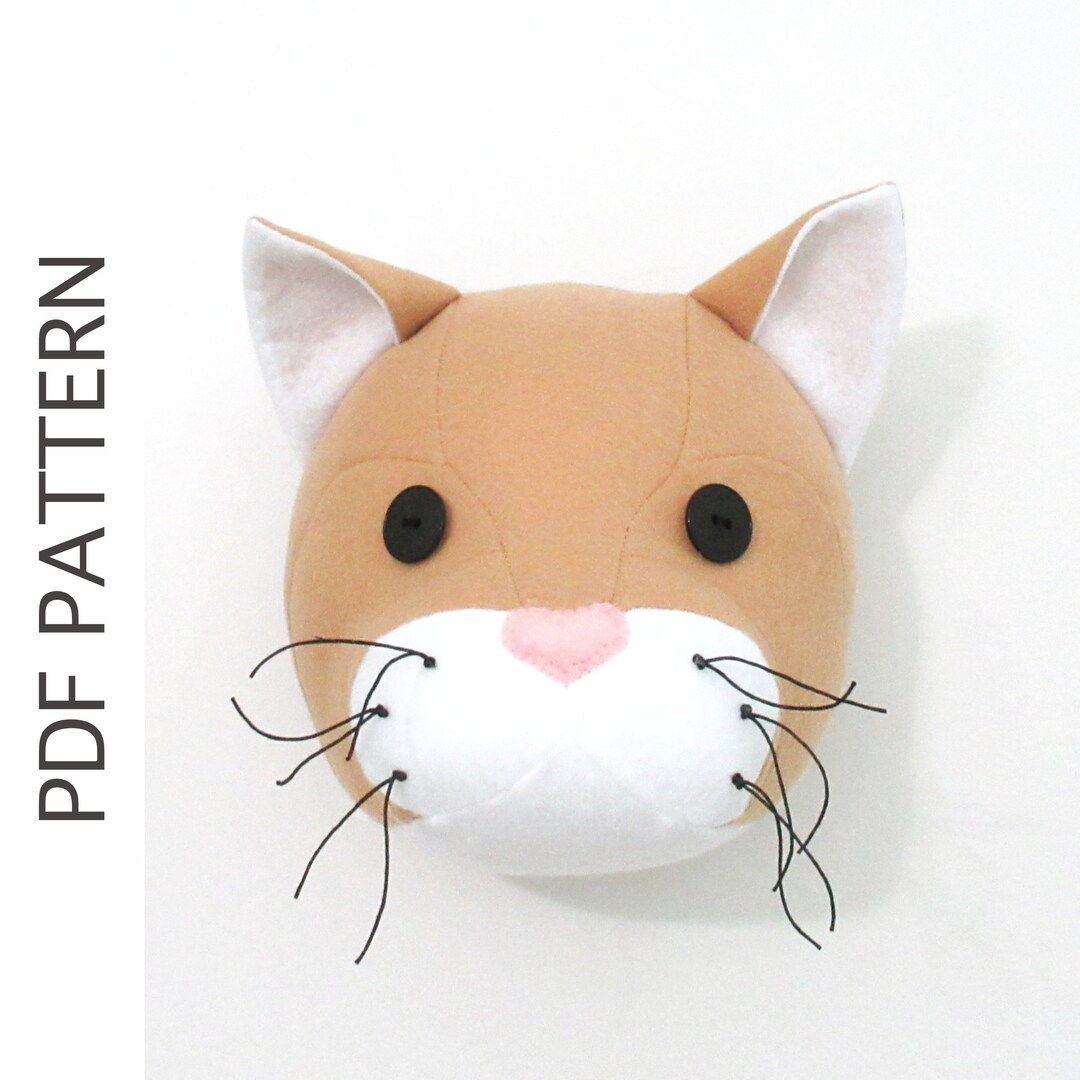 CAT PDF Pattern With Instructions - Etsy