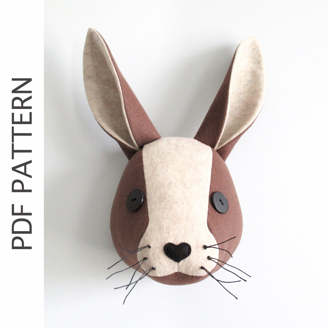 RABBIT PDF Pattern With Instructions - Etsy