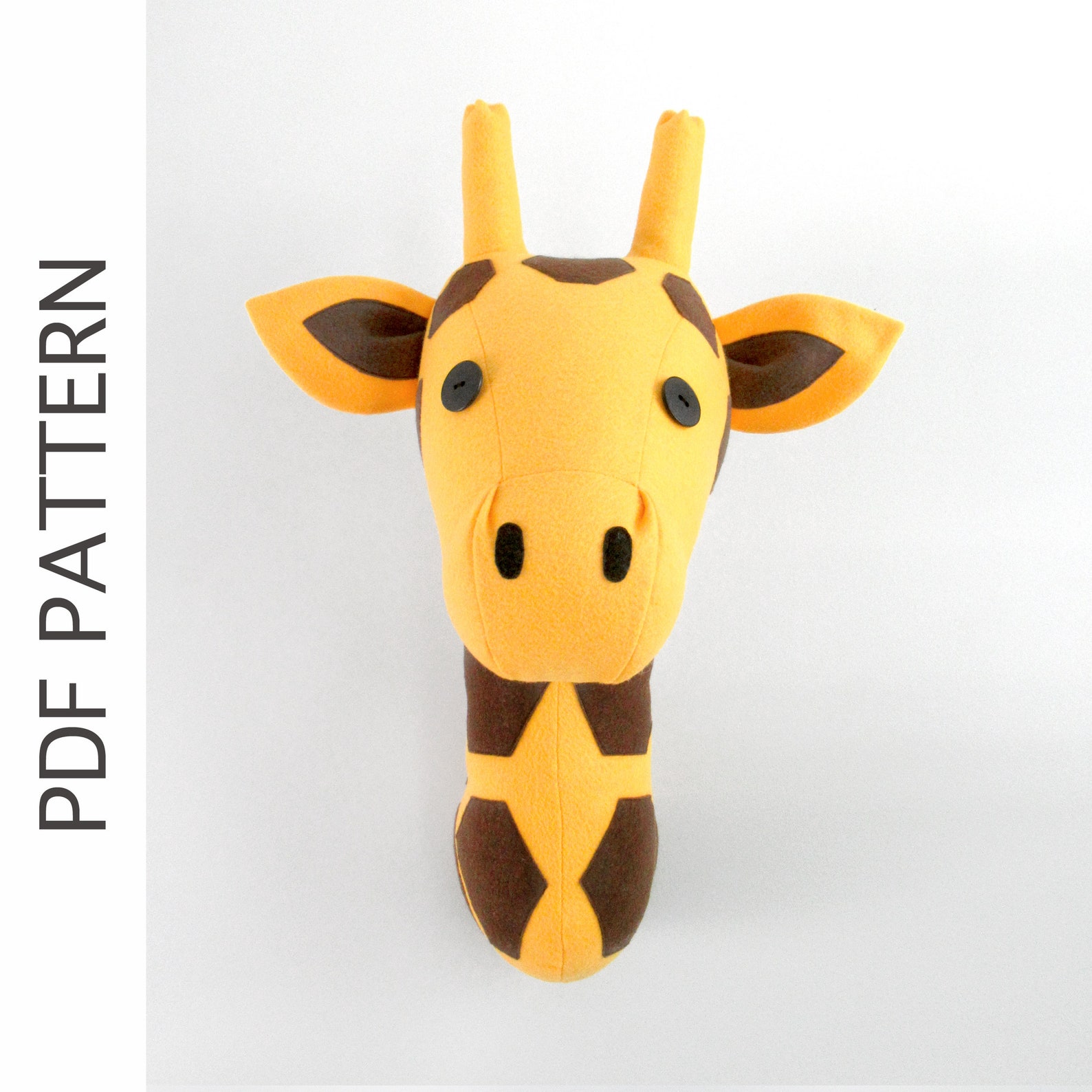 GIRAFFE PDF Pattern With Instructions - Etsy
