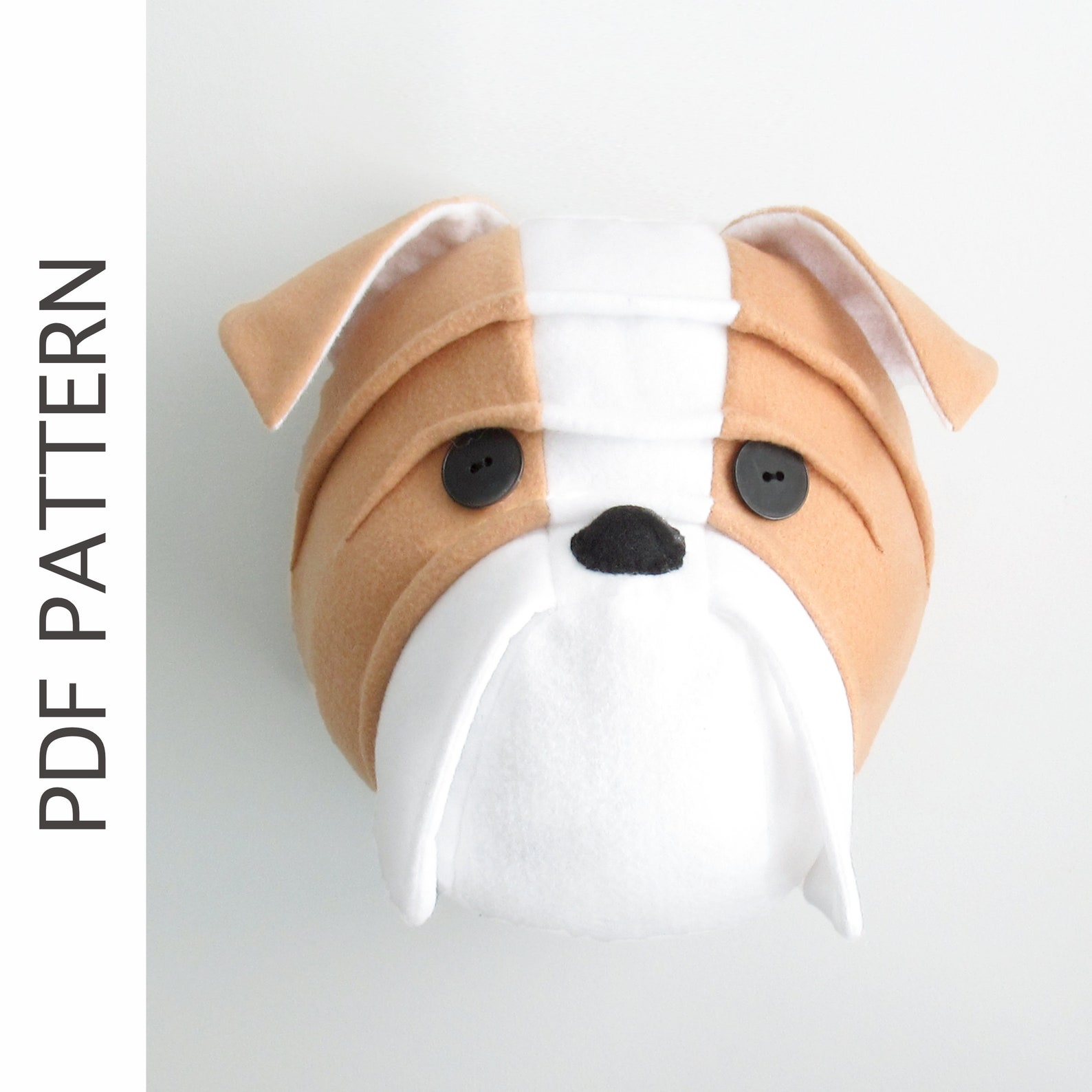 BULLDOG PDF Pattern With Instructions - Etsy