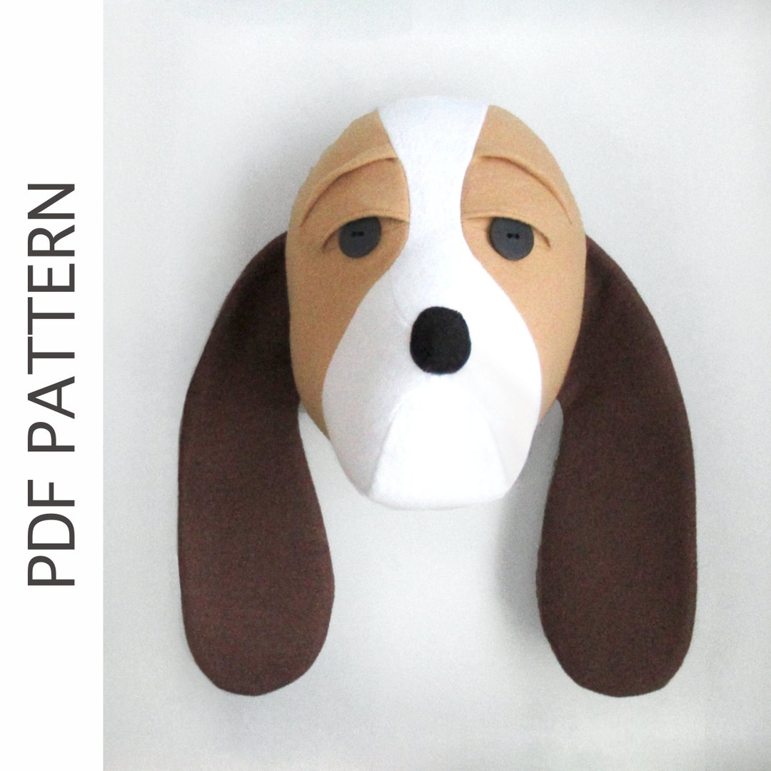 BASSET HOUND PDF Pattern With Instructions - Etsy