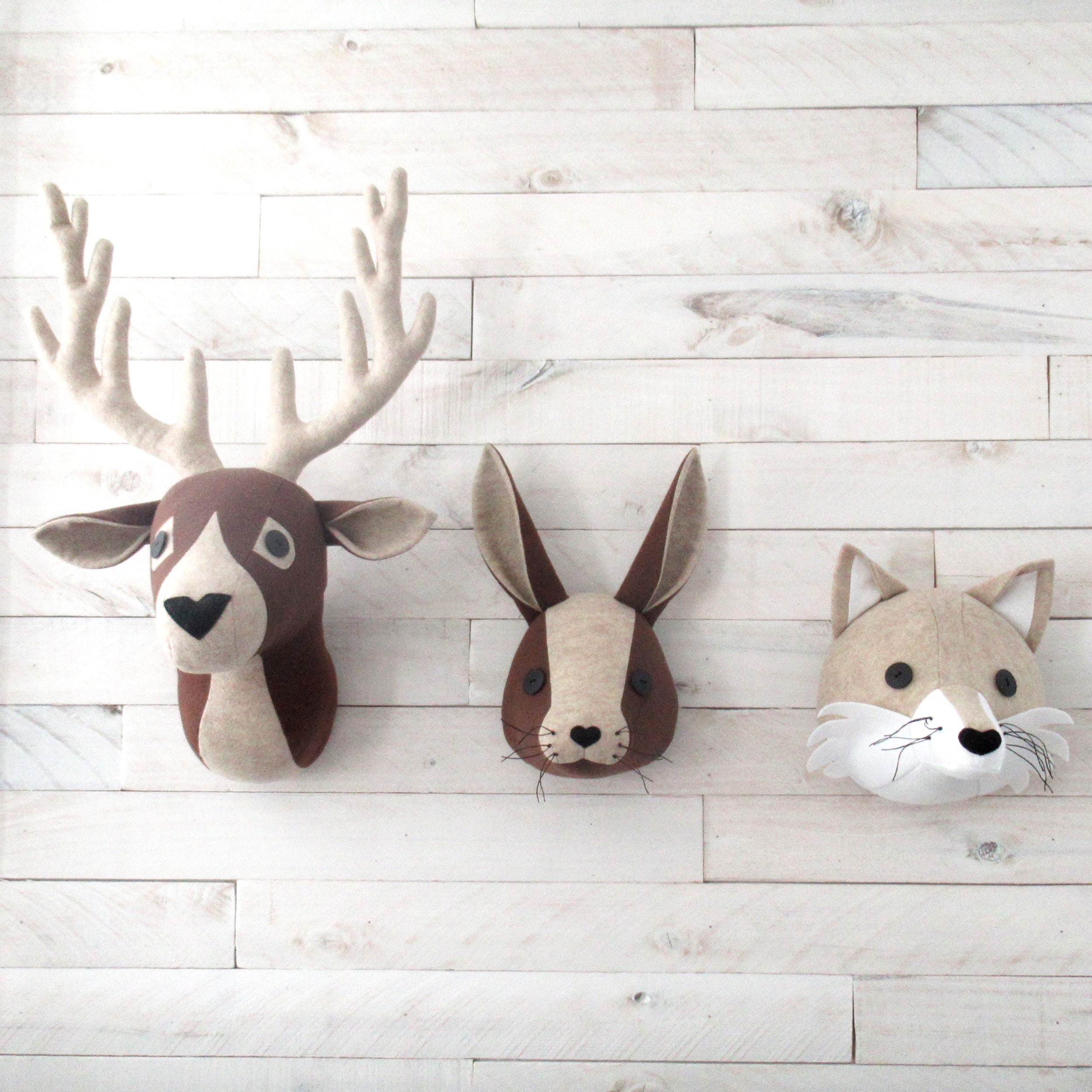 FOX & RABBIT PDF Patterns With Instructions - Etsy UK