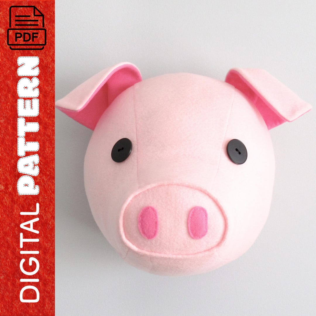 PIG PDF Pattern With Instructions - Etsy