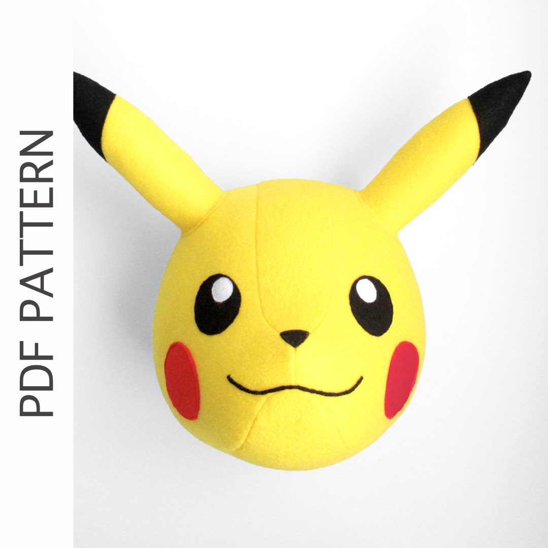 PIKACHU PDF Pattern With Instructions - Etsy
