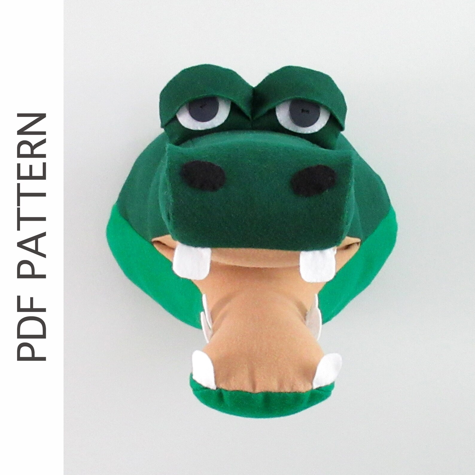 ALLIGATOR PDF Pattern With Instructions - Etsy Canada