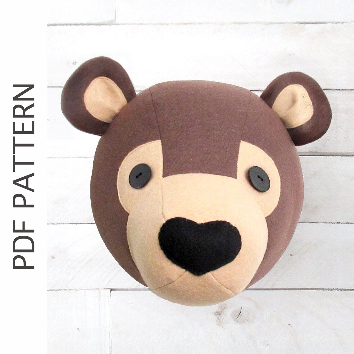 BEAR PDF Pattern With Instructions | Etsy