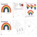 RAINBOW PDF Pattern With Instructions - Etsy