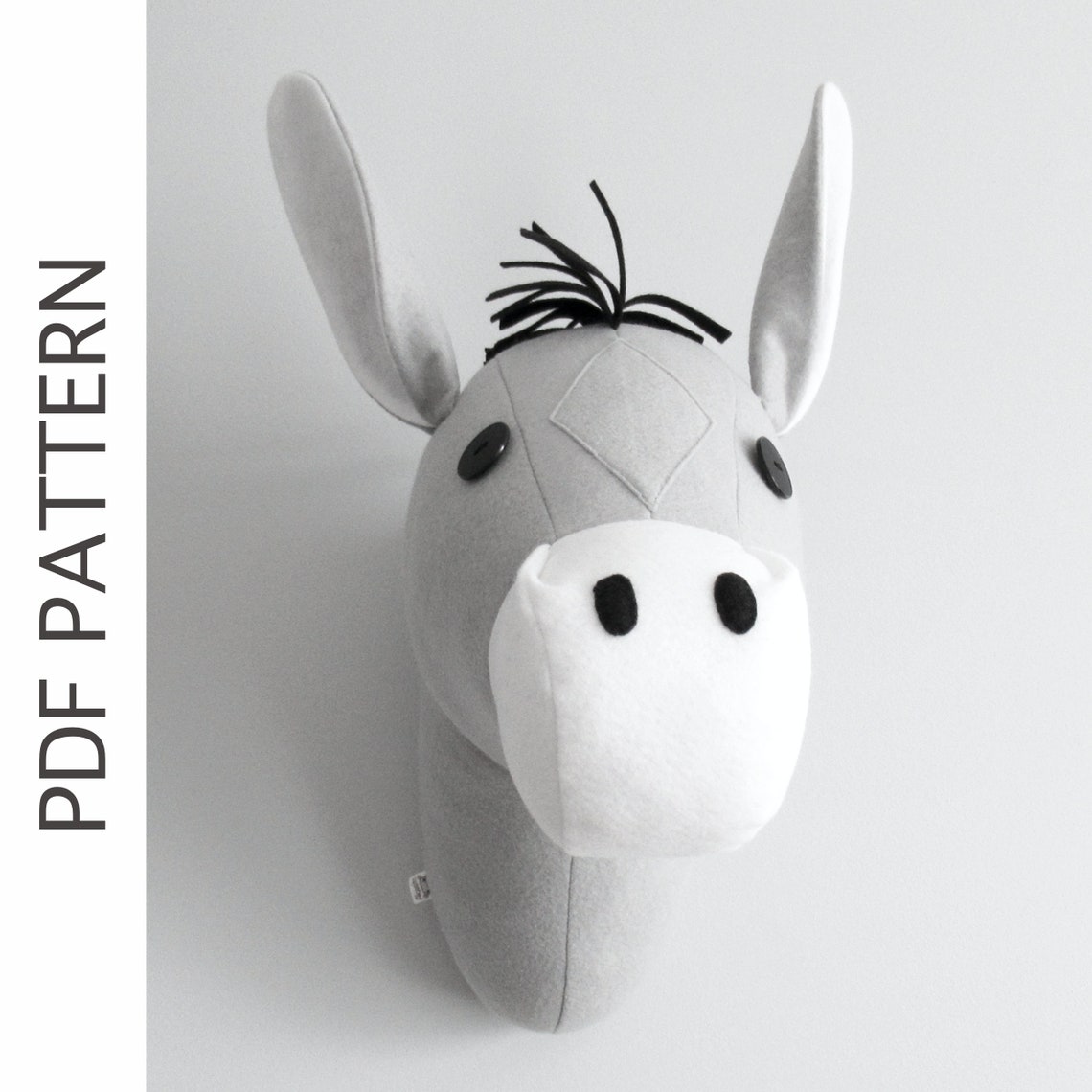 DONKEY PDF Pattern With Instructions | Etsy