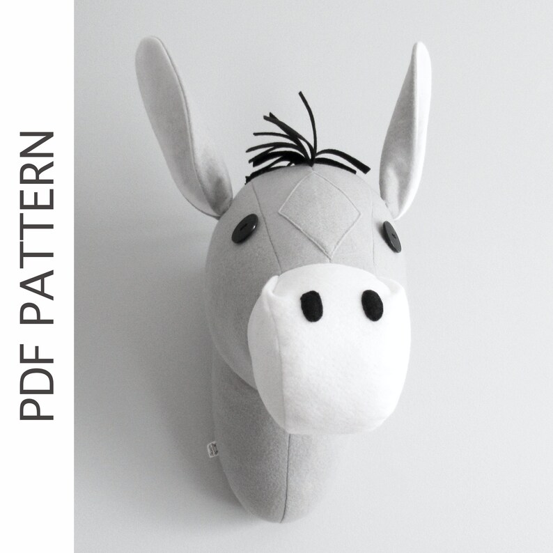 DONKEY PDF Pattern With Instructions | Etsy