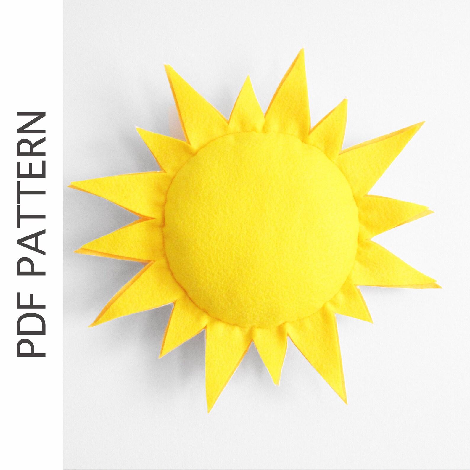 SUN PDF Pattern With Instructions - Etsy