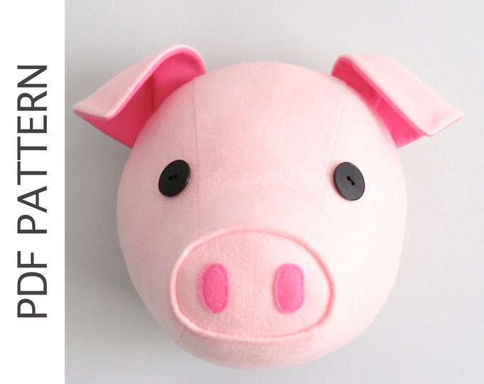 PIG PDF Pattern With Instructions - Etsy