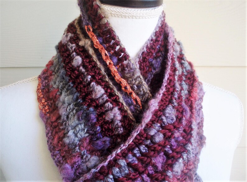 Long Scarf, Unique Scarf, Colorful Scarf, Texture Scarf, Coat Scarf ...