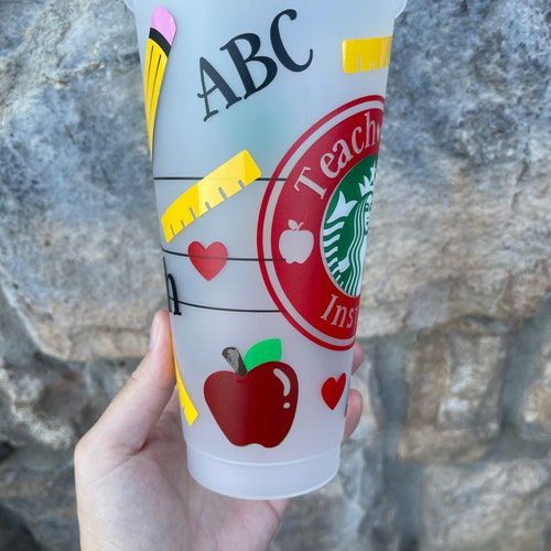 Teacher Appreciation Cup Teacher Gift Personalized - Etsy