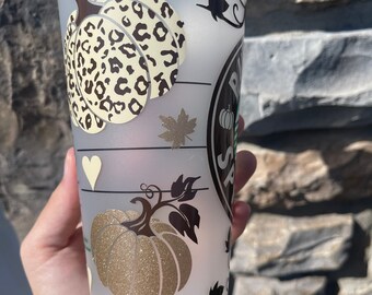 Fall Starbucks Cup | Etsy