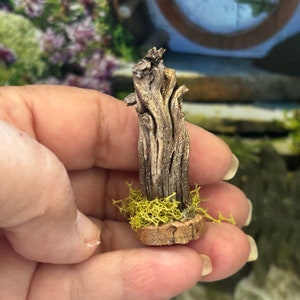 Fairy Garden Table With Agate Top, Rhinestone Base and Driftwood Table ...