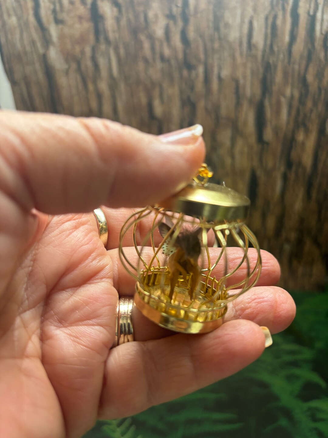 Micro Miniature Fairy in a Cage - Etsy