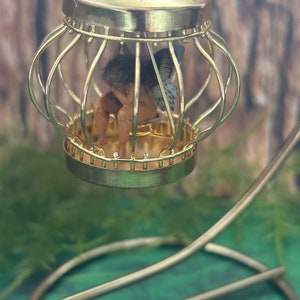Micro Miniature Fairy in a Cage - Etsy