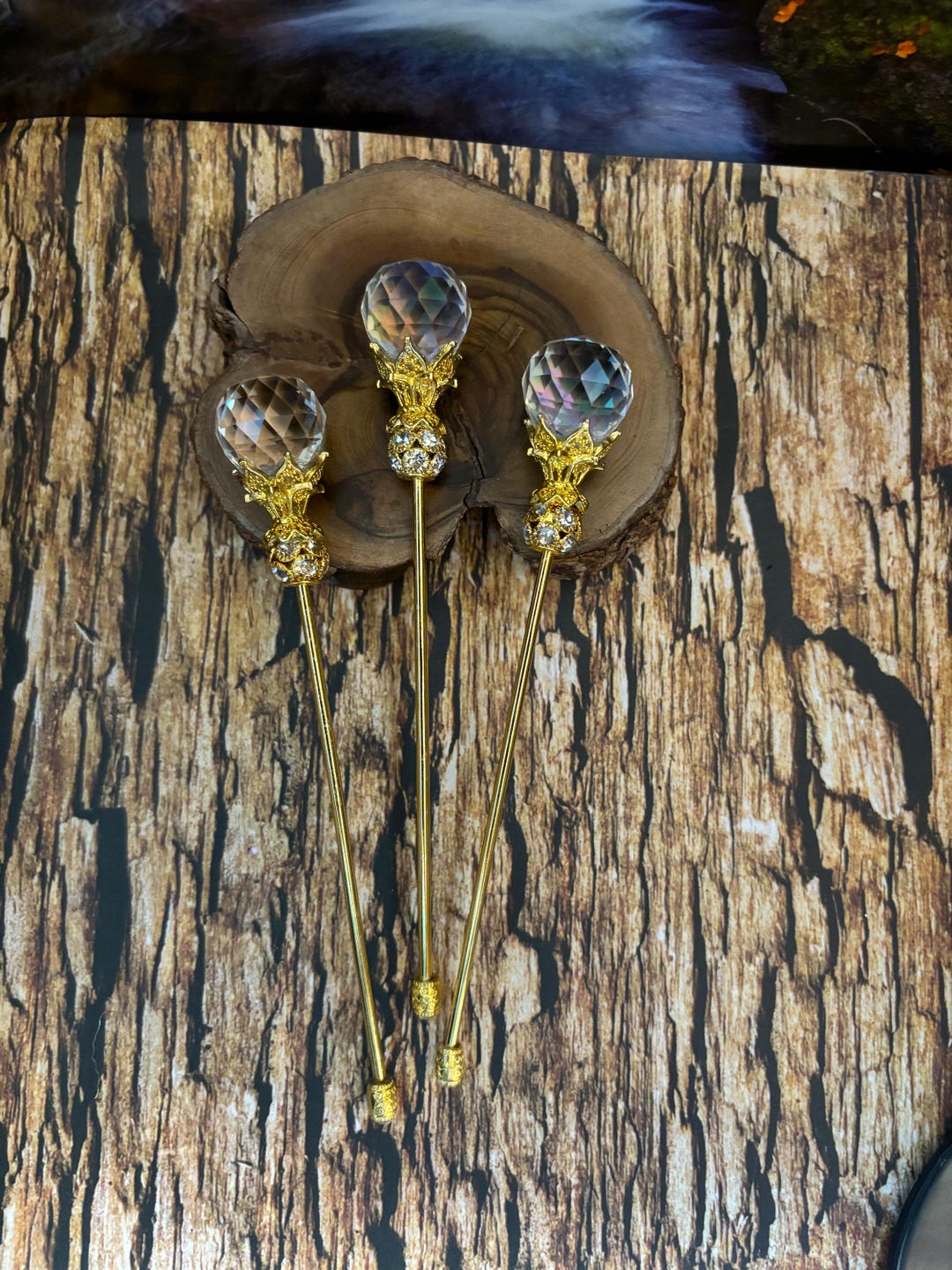 Fairy Wands 6" Long, Scepter, Wizard Staff, Magical Wands, Glass ...