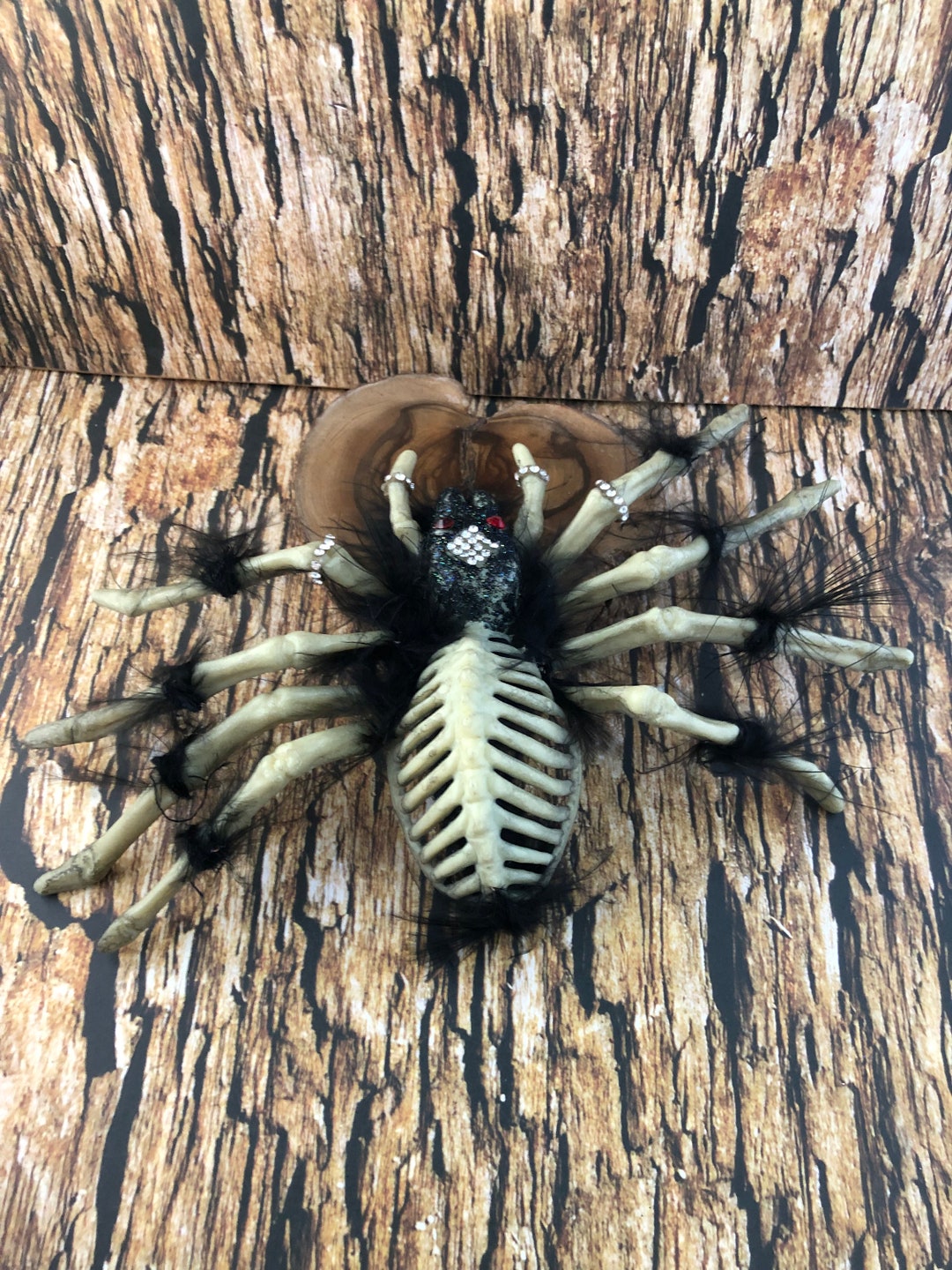 Skeleton Spider, Halloween Spider, Gothic Spider - Etsy