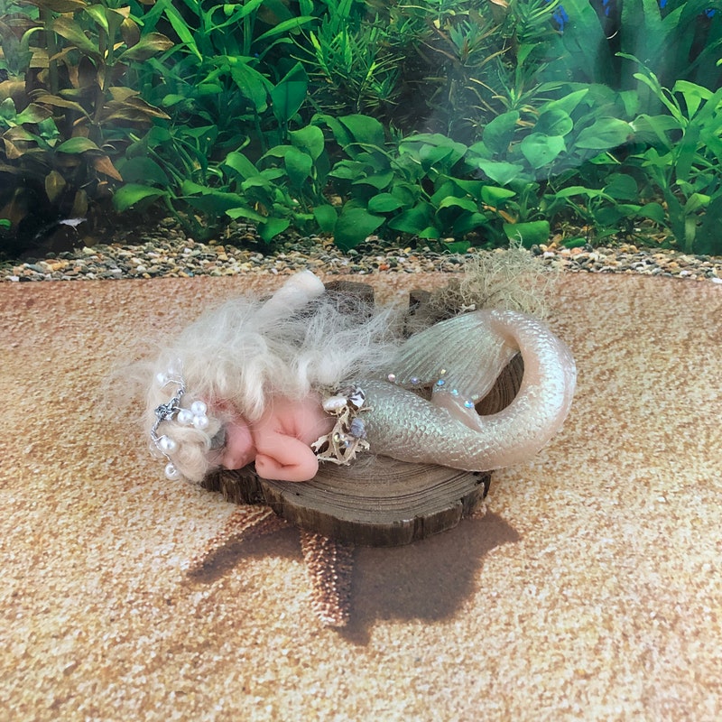 Mermaid Figurine - Etsy