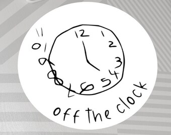 Slp off the Clock - Etsy