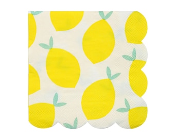 Lemon napkins | Etsy