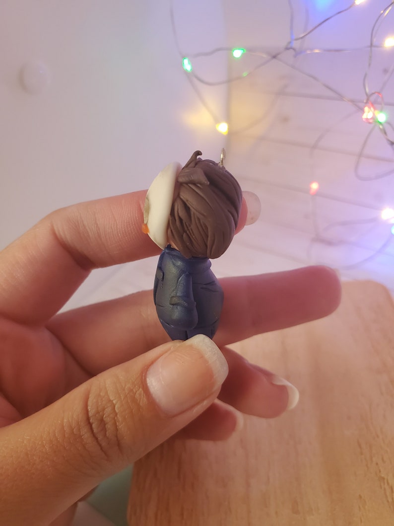 Kawaii Michael Myers Mini Figure Keychain - Etsy