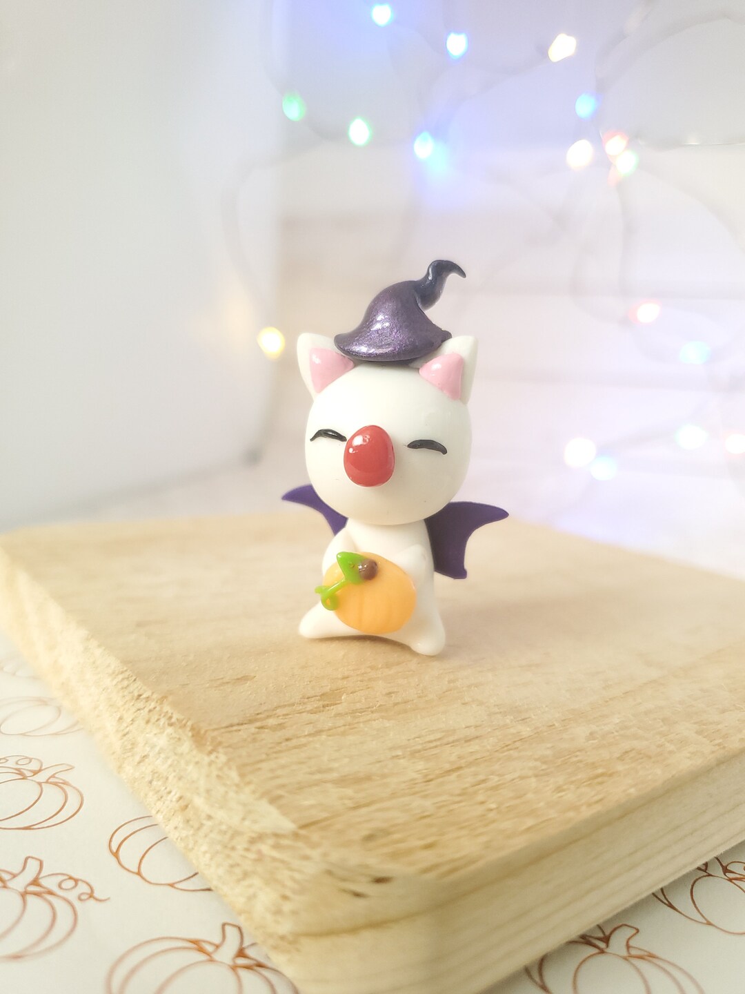 Halloween Inspired Moogle Figure - Etsy