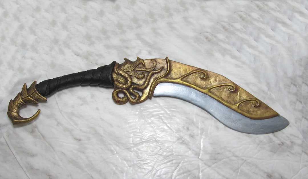 Serpent Kurki Weapon for Cosplay, LARP and Display Collectible Costume ...