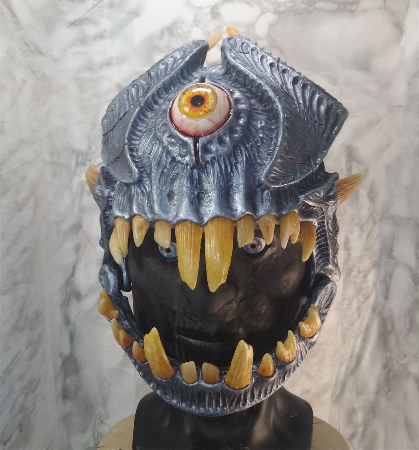 Cyclops Cyborg Skull Helmet Mask for Cosplay LARP and Display | Etsy