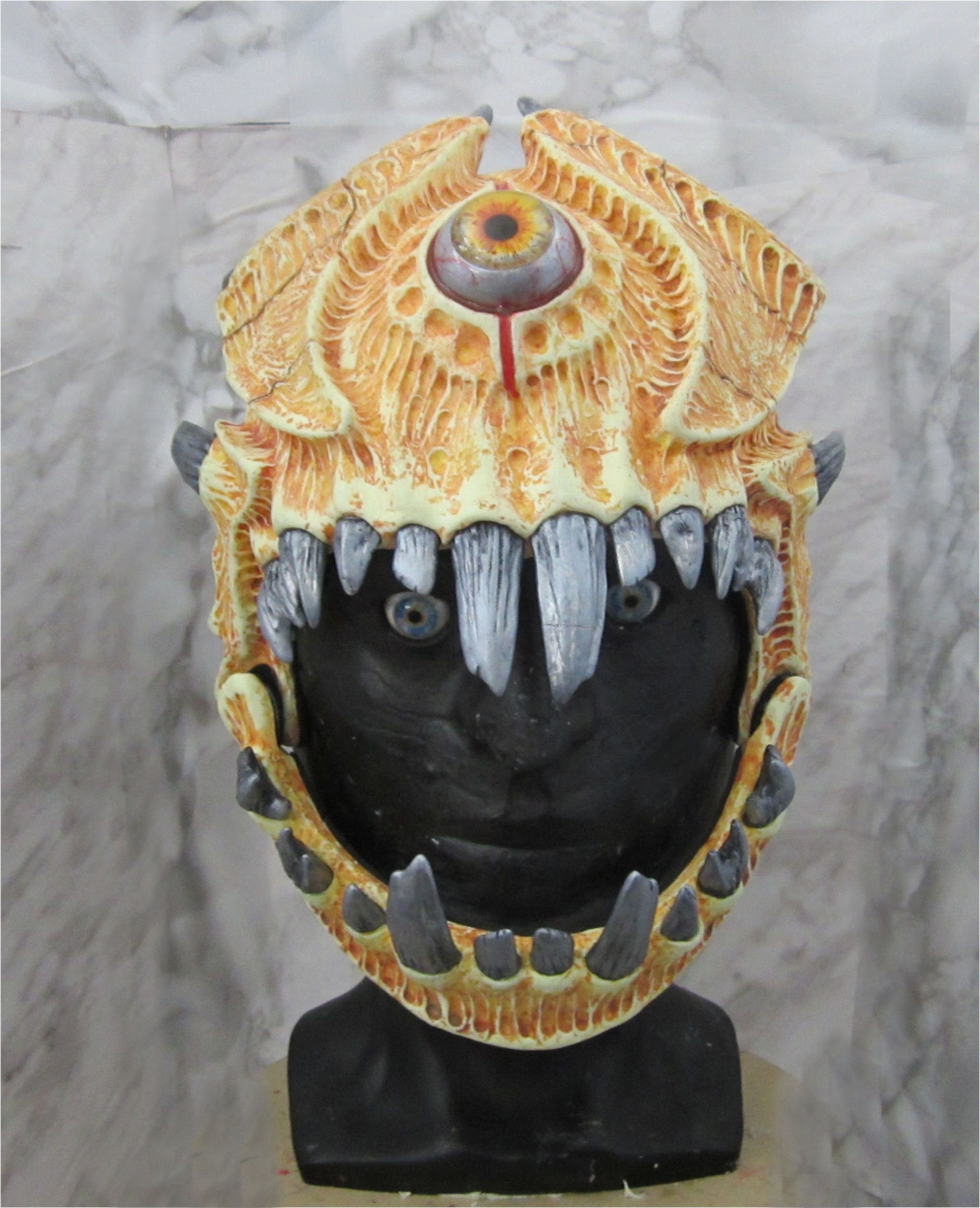 Cyclops Cyborg Skull Helmet Mask for Cosplay LARP and | Etsy