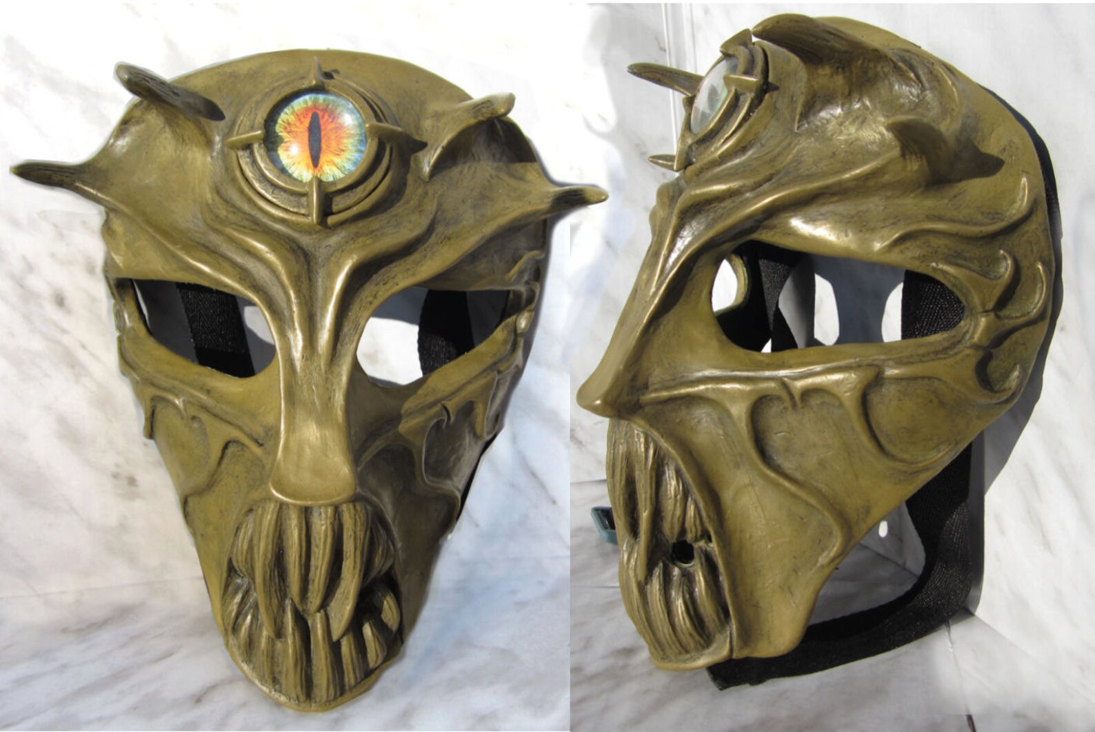 Demonic Class Third Eye Inquisitor Life Size Mask With Cold - Etsy Canada