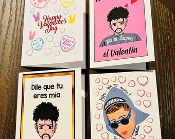 Bad Bunny Valentine | Etsy