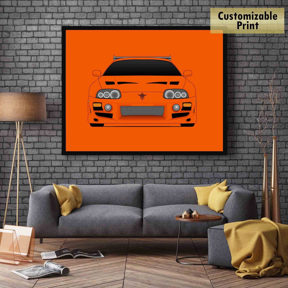 Toyota Supra MK4 A80 1993-1998 Fast and Furious Inspired - Etsy