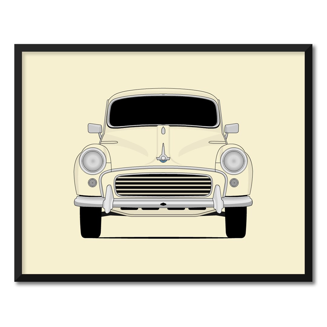 Morris Minor Series III (1956-1962) Poster Print Wall Art Decor CX1 ...