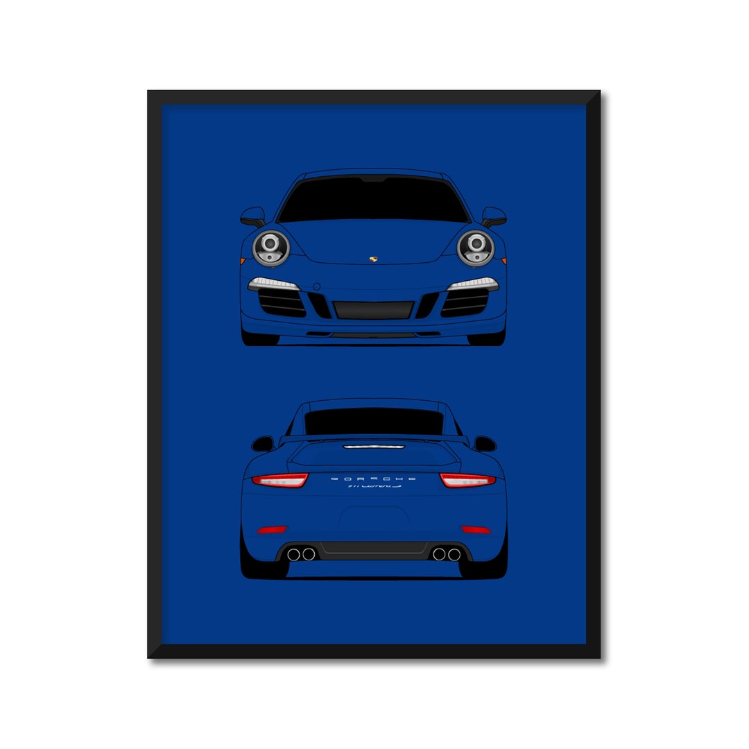Porsche 911 991.1 Carerra S Aero Kit (2012-2015) (front and Rear ...