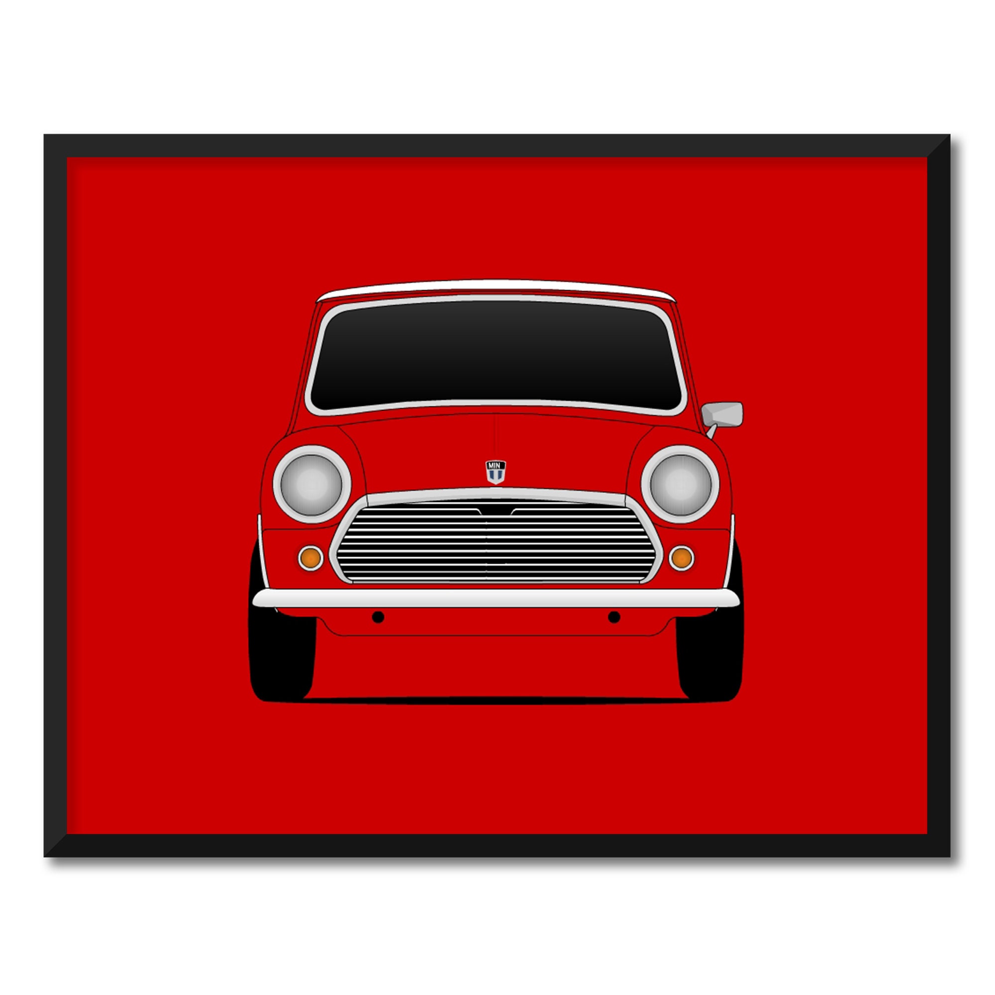 Digital Prints Mini Cooper Generations Poster Print Wall Art Decor of ...